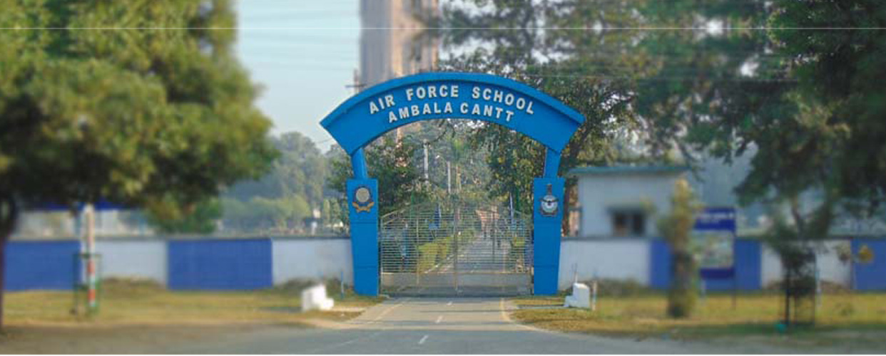 new home – Air Force School, Ambala